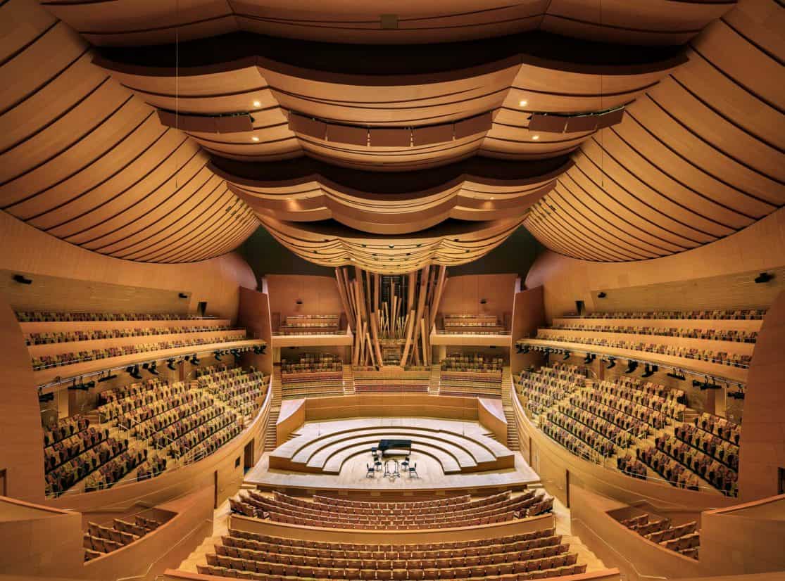 Walt Disney Concert Hall Seat Layout Walt Disney Concert Hall In